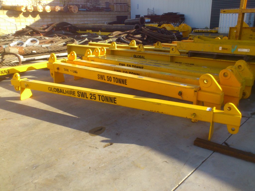 25t & 50t Expandable Spreader Bars – Global Hire
