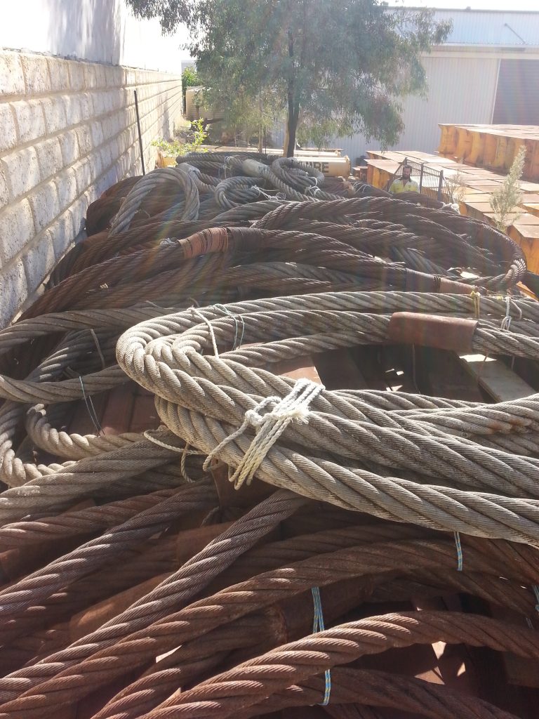 Assortment Heavy Wire Ropes – Global Hire